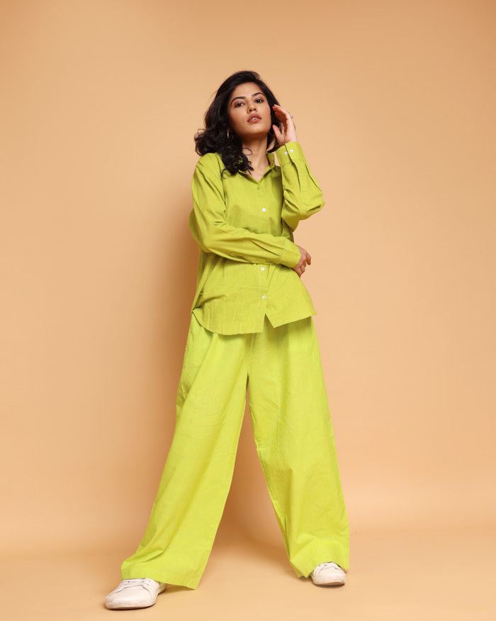 Lime Green Co-ord set – sawenchi